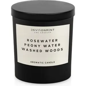 ENVIRONMENT Inspired By Designer Perfume Candle Rosewater |peony |washed Woods